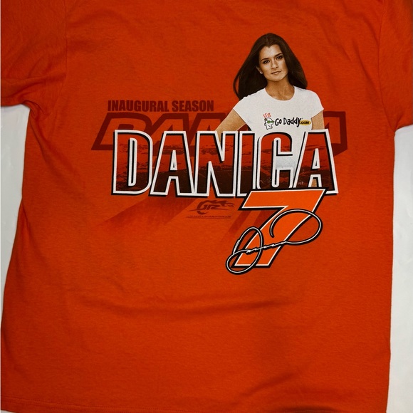 Chase Authentics | Shirts | Go Daddy Vintage Danica Patrick Nascar Sz ...